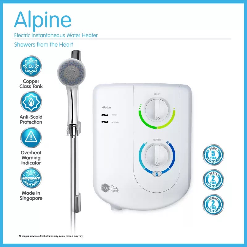 Alpine Water Heater, TV & Home Appliances, Water Heater & Instant ...