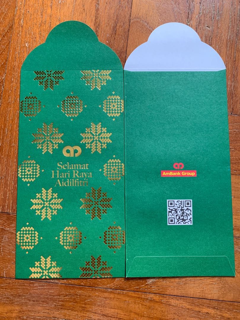 AmBank Red Packet / Green Packet / Hari Raya Packet / Sampul / (6 ...