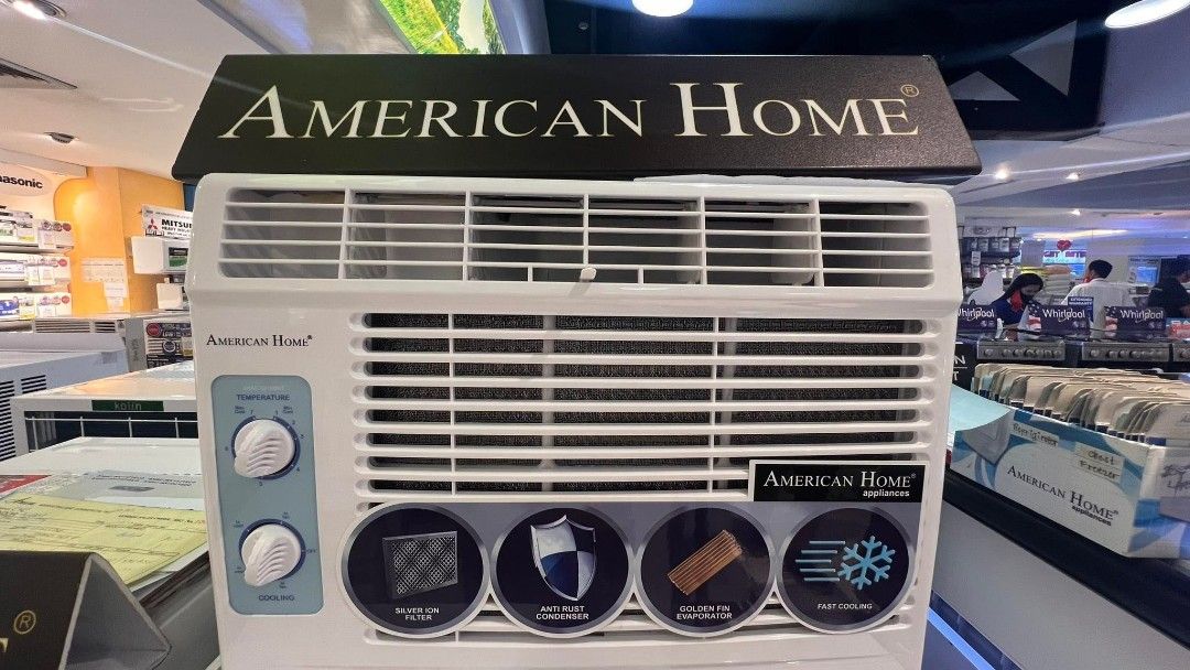 AMERICAN HOME WINDOW TYPE AIRCON (MANUAL/REMOTE/INVERTER TYPE), TV ...