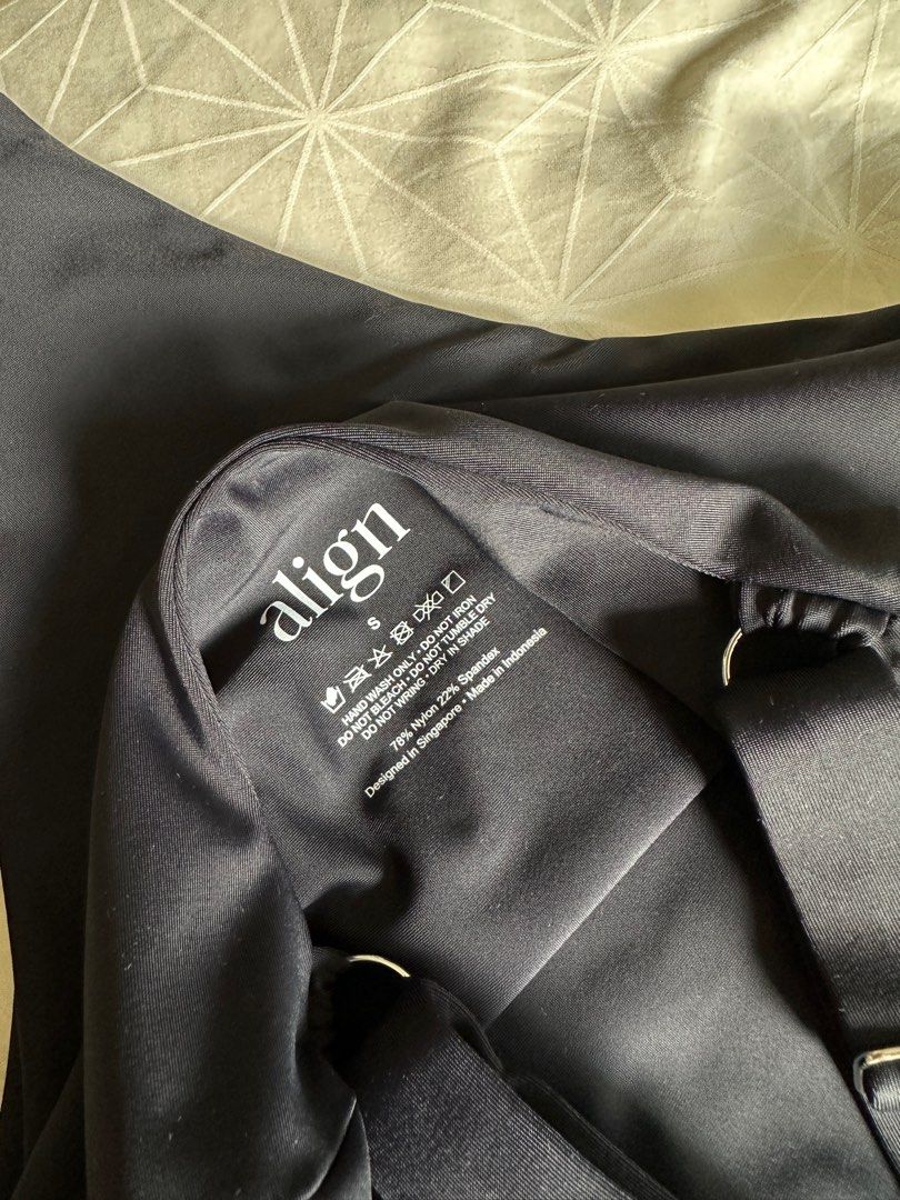 Ana One-Piece Swimsuit in Ebony Black - Align Swim MTO, Women's Fashion ...