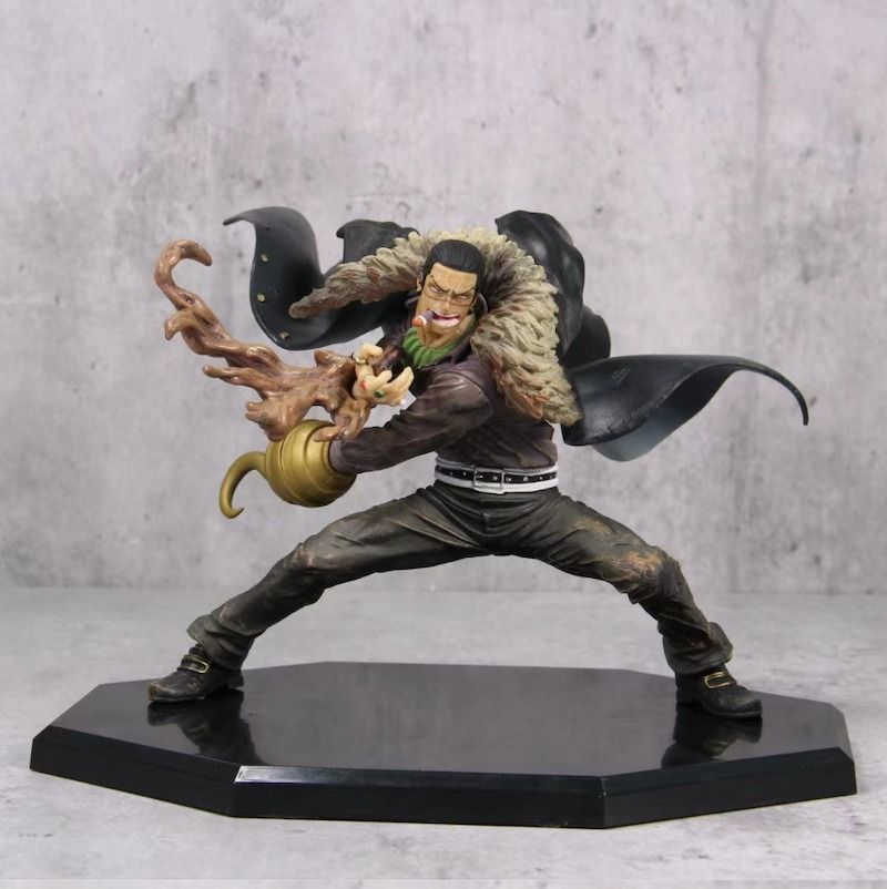 Anime One Piece Sir Crocodile Mr.0 Action Figure 13cm PCV Collectible ...