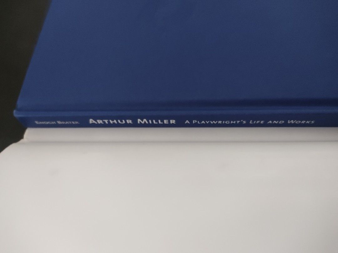 Arthur Miller: A Playwright's Life and Works by Enoch Brater (Hardbound ...