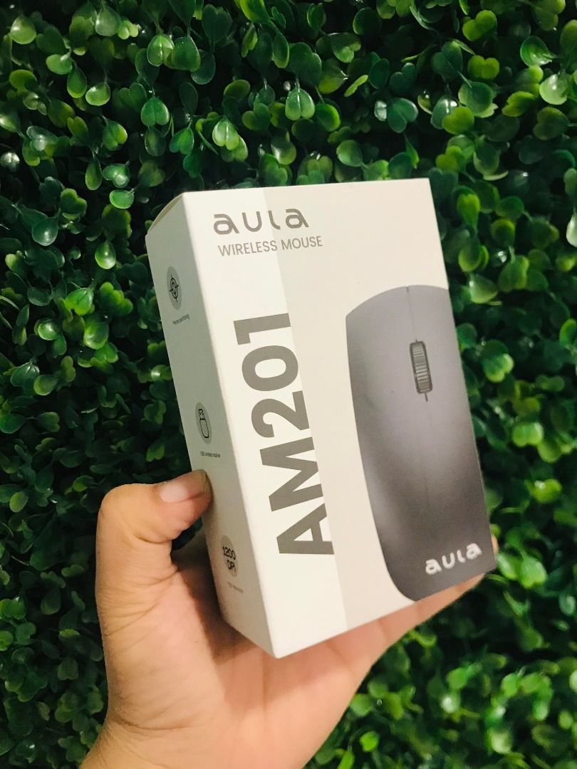 Aula AM201 Wireless Mouse USB Black, Computers & Tech, Parts ...