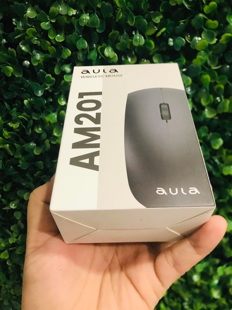 Aula AM201 Wireless Mouse USB Black, Computers & Tech, Parts ...