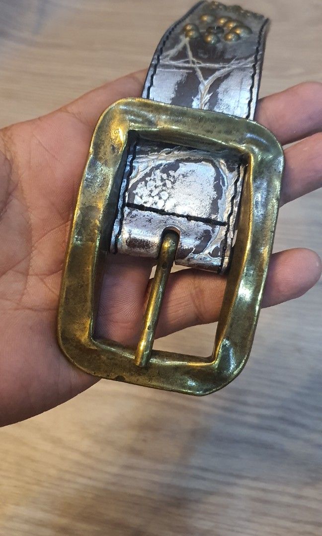 Authentic post & co belt, Luxury, Apparel on Carousell