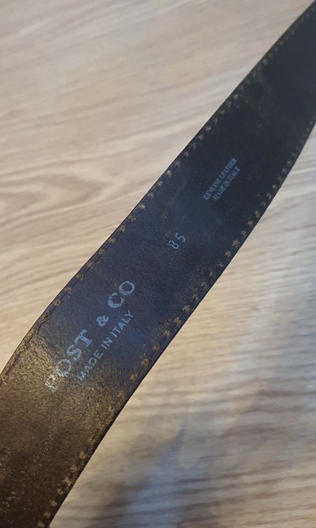Authentic post & co belt, Luxury, Apparel on Carousell