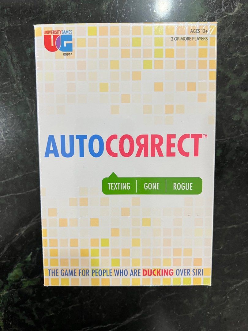 Autocorrect: texting gone wrong Board game party game, Hobbies & Toys ...