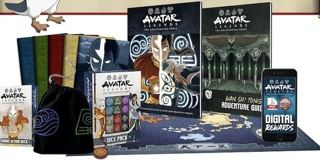 Avatar Legends - official licensed table top role playing game set in ...
