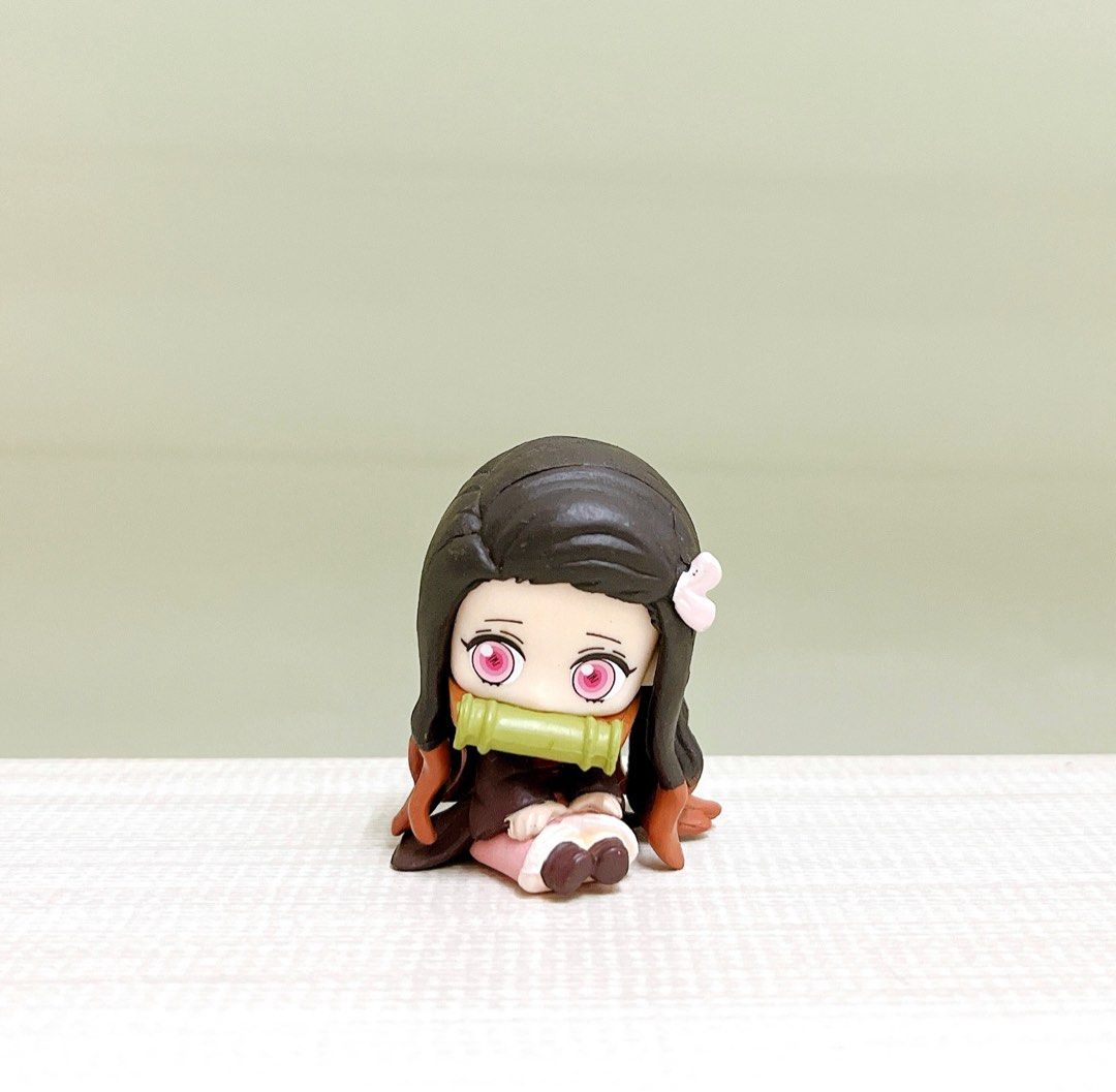 Bandai Nezuko Kamado Shy Figure, Hobbies & Toys, Toys & Games on Carousell