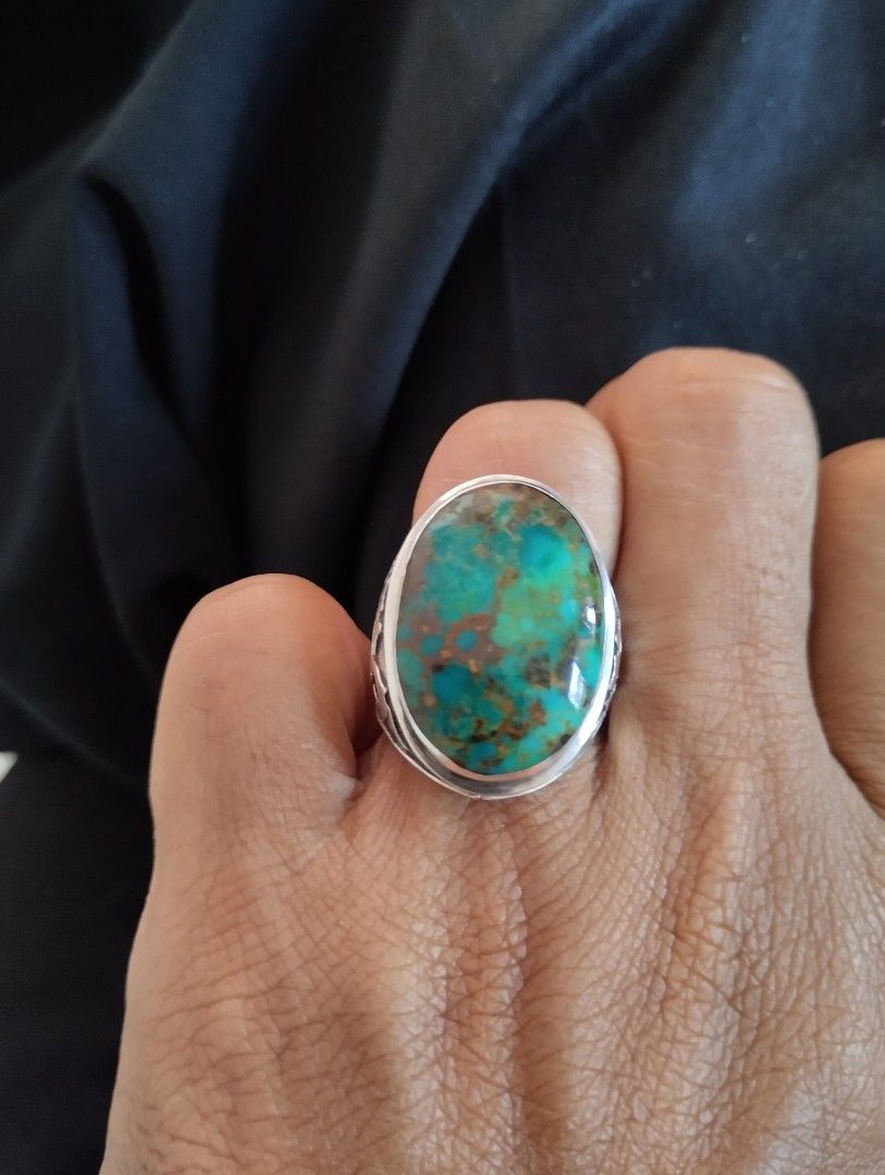 Batu pirus persia, Antik, Jam & Perhiasan di Carousell