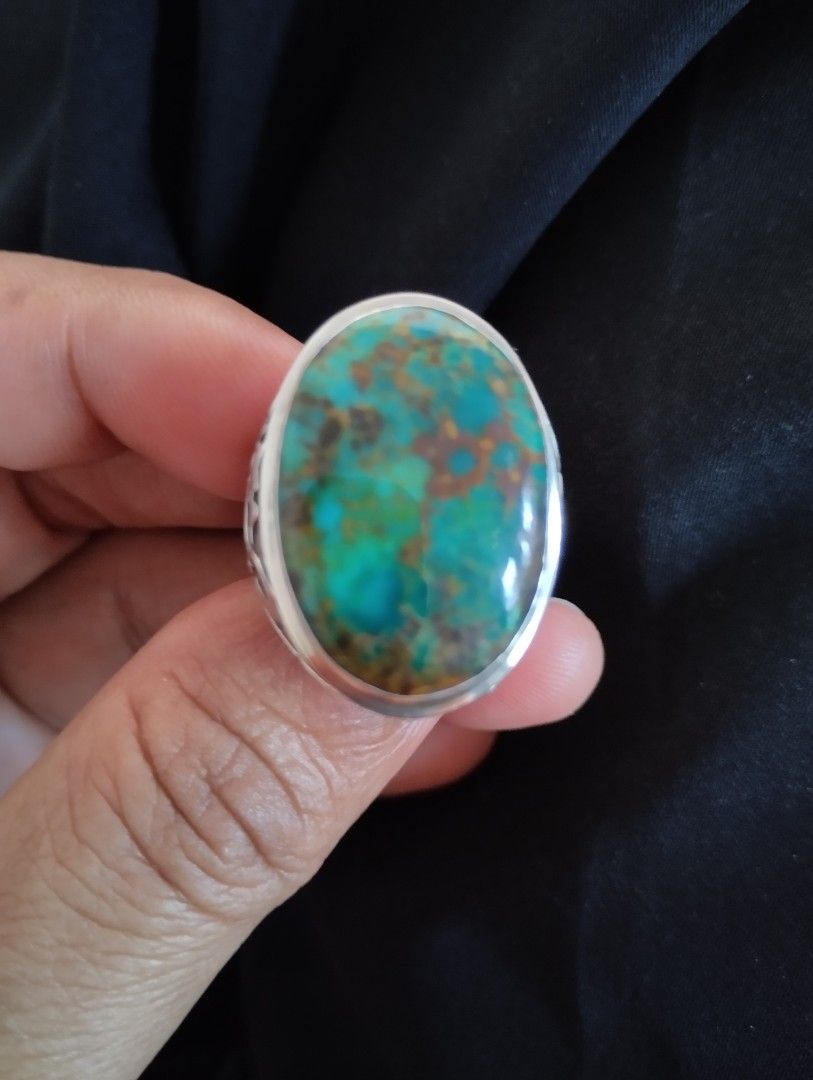 Batu pirus persia, Antik, Jam & Perhiasan di Carousell