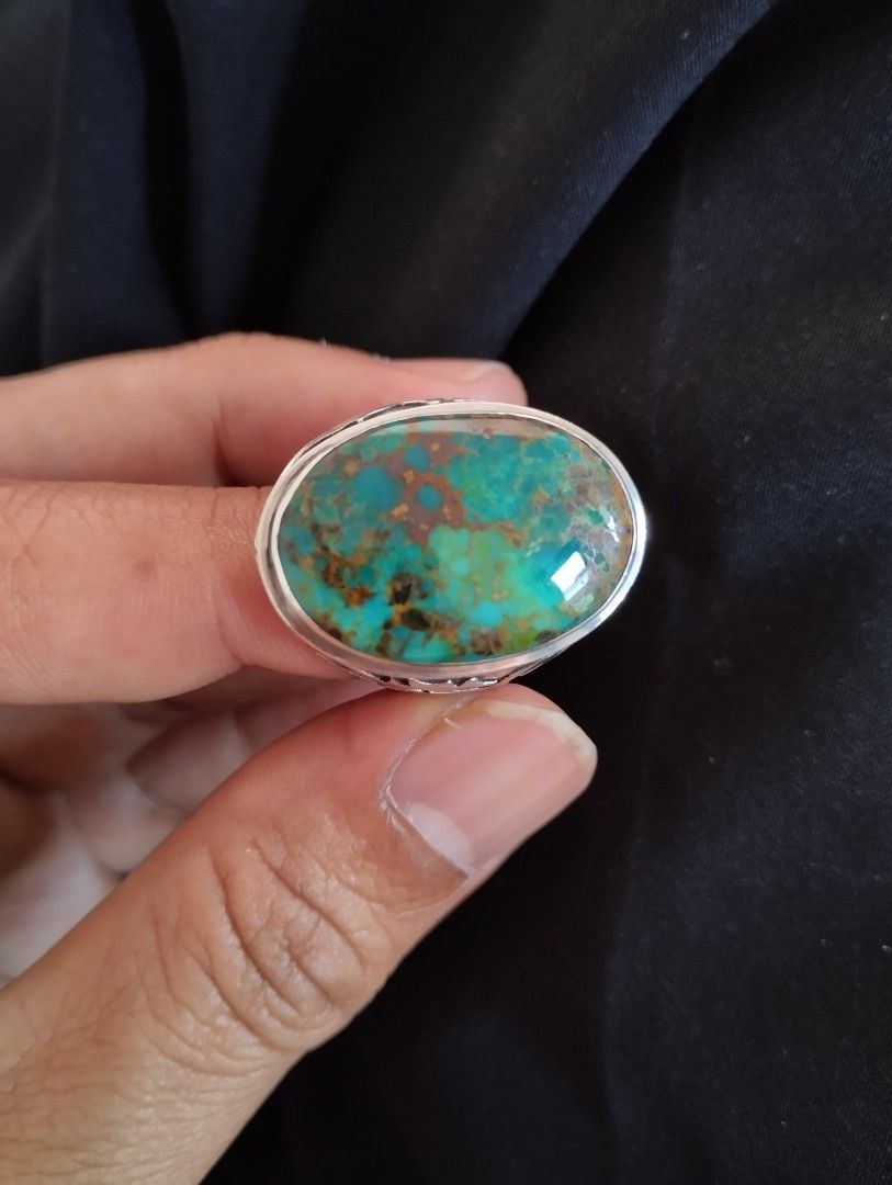 Batu pirus persia, Antik, Jam & Perhiasan di Carousell