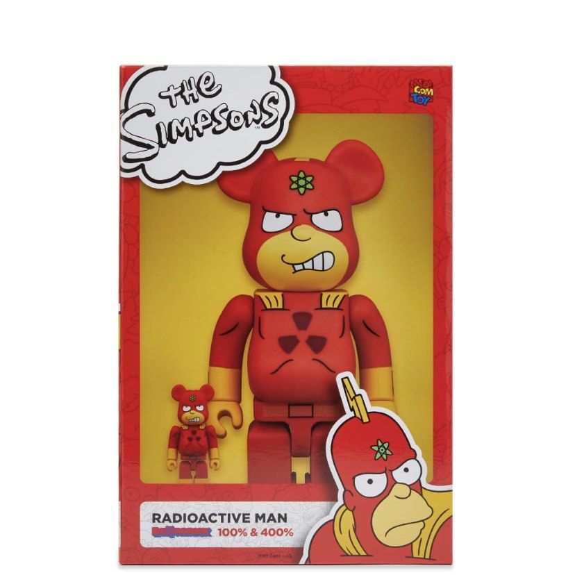 Bearbrick Radioactive Man 400% & 100%, Hobbies & Toys, Toys & Games on ...