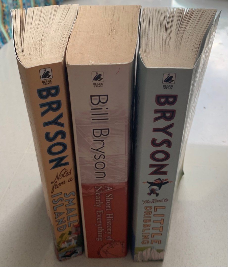 Bill Bryson books, Hobbies & Toys, Books & Magazines, Fiction & Non ...