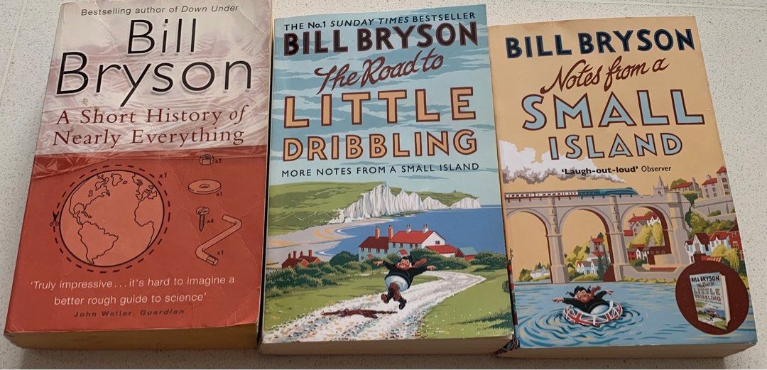 Bill Bryson books, Hobbies & Toys, Books & Magazines, Fiction & Non ...