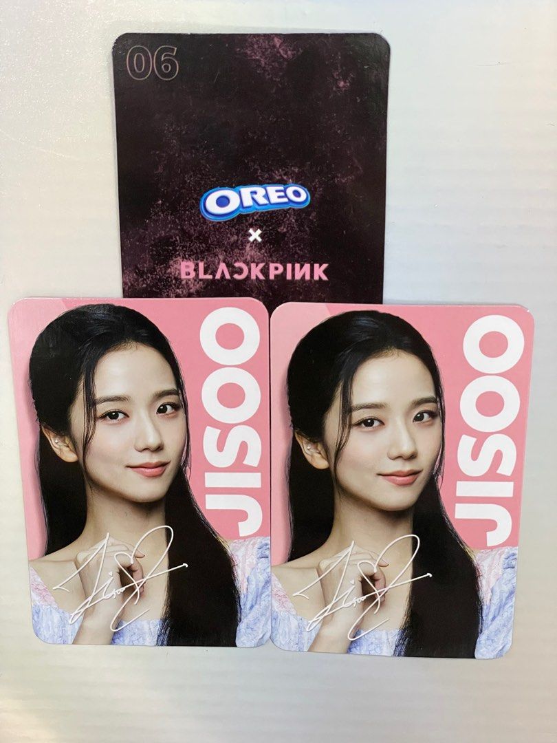 BLACKPINK OREO CARD, Hobbies & Toys, Collectibles & Memorabilia, K-Wave on Carousell