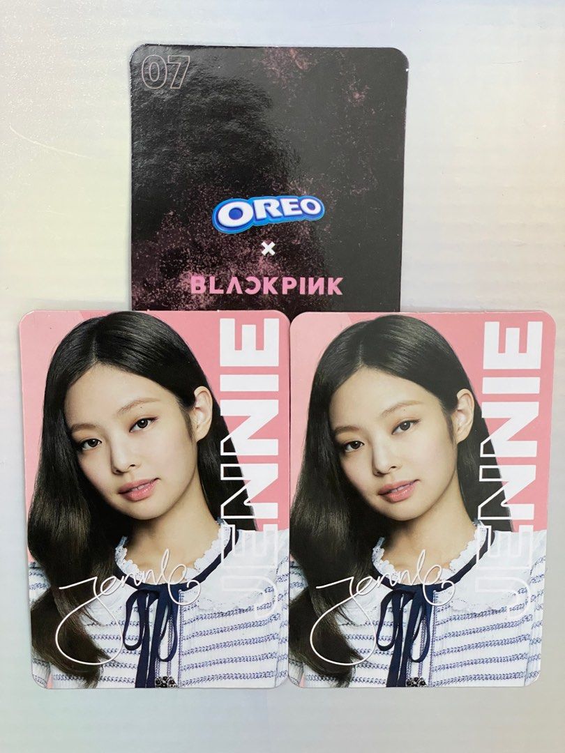 BLACKPINK OREO CARD, Hobbies & Toys, Collectibles & Memorabilia, K-Wave ...
