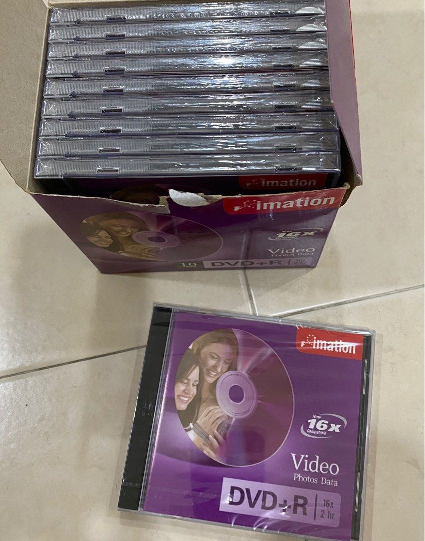 Blank DVD & CD (NEW), Hobbies & Toys, Music & Media, CDs & DVDs on ...