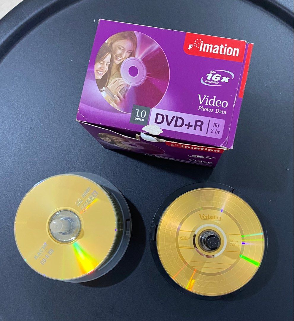 Blank DVD & CD (NEW), Hobbies & Toys, Music & Media, CDs & DVDs on ...