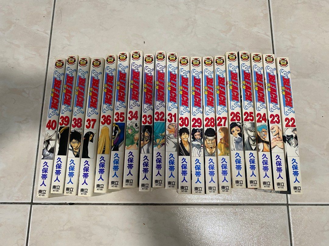Bleach book 22-40, Hobbies & Toys, Books & Magazines, Comics & Manga on ...