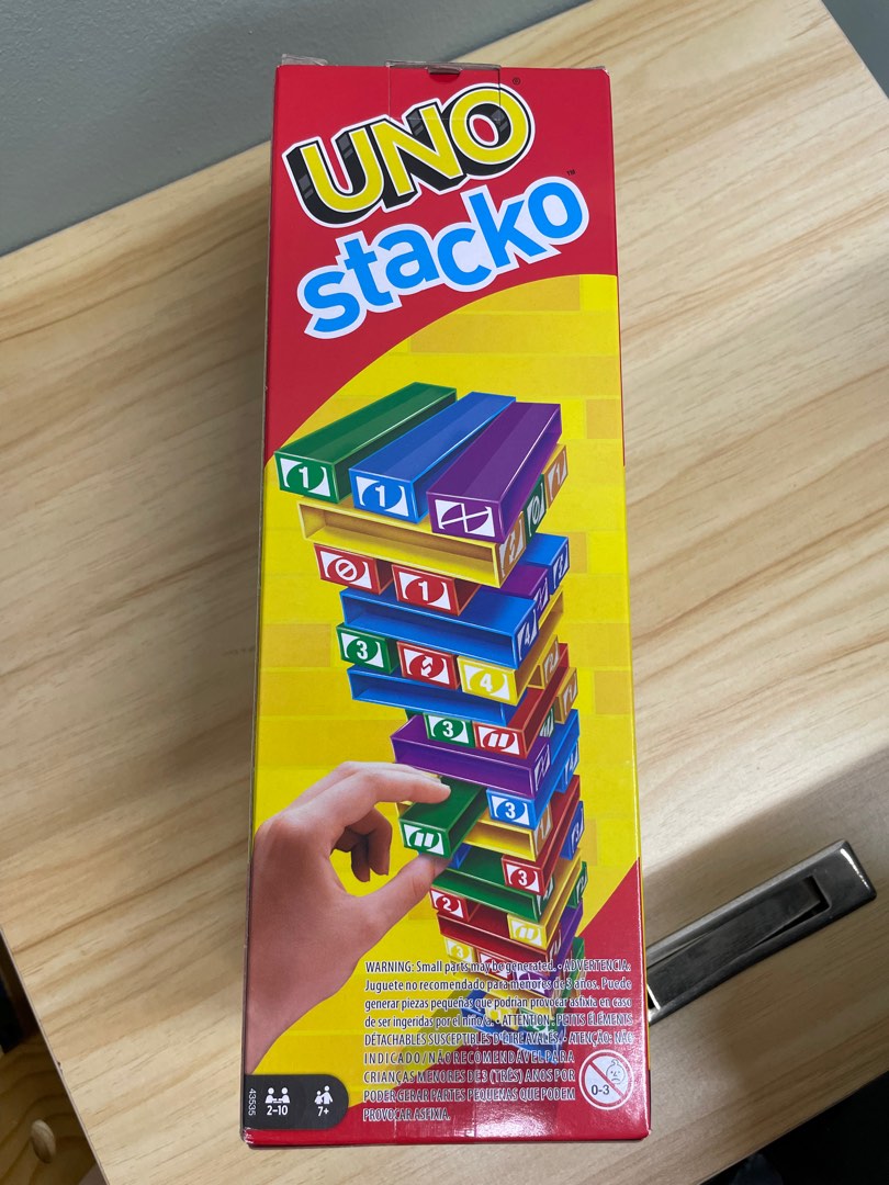 BNIB UNO Stacko, Hobbies & Toys, Toys & Games on Carousell