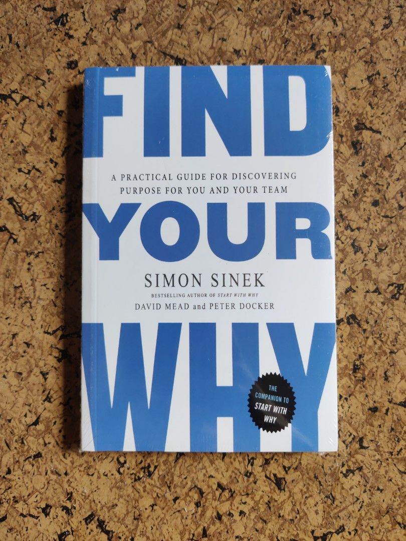 BNIP Find Your Why | Simon Sinek, Hobbies & Toys, Books & Magazines ...