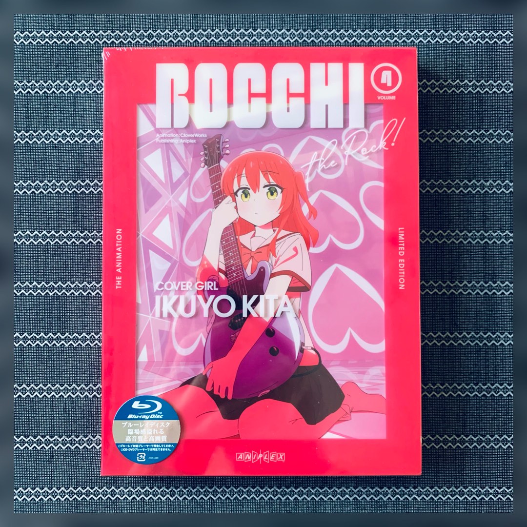 Bocchi The Rock! The Animation Volume 4 [Limited Edition] Blu-ray, Hobbies & Toys, Music & Media ...