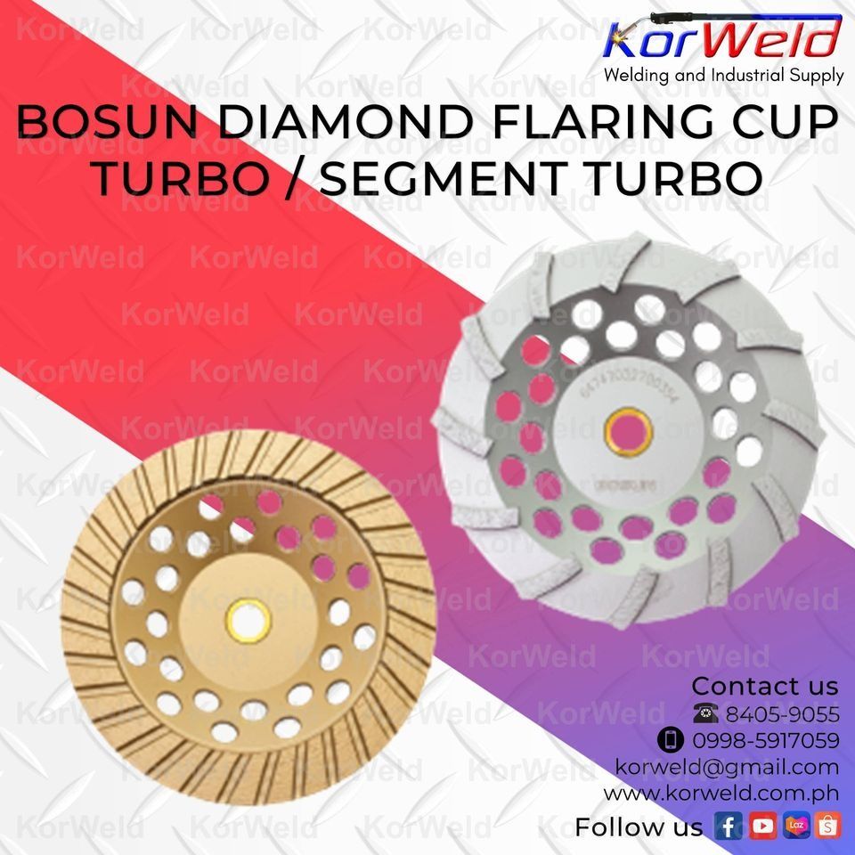 Bosun Diamond Flaring Cup Turbo / Segmented Turbo, Commercial ...