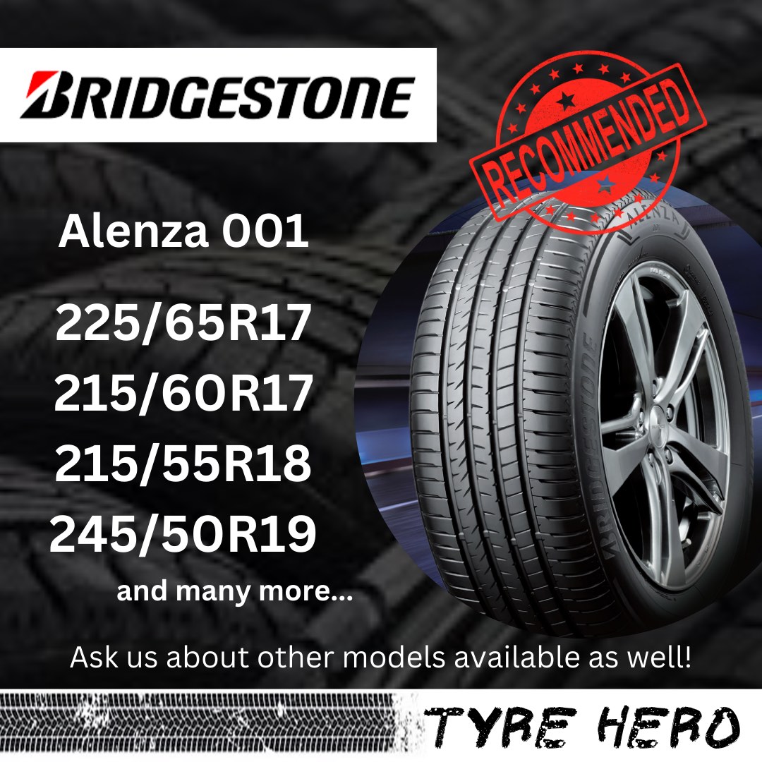 Bridgestone Tyres Alenza001 all sizes, Car Accessories, Tyres & Rims on ...