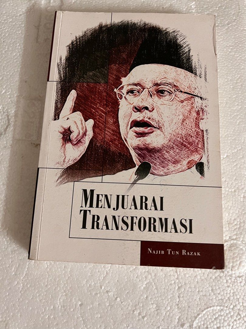Buku politik menjuarai transformasi najib tun razak books melayu novel ...