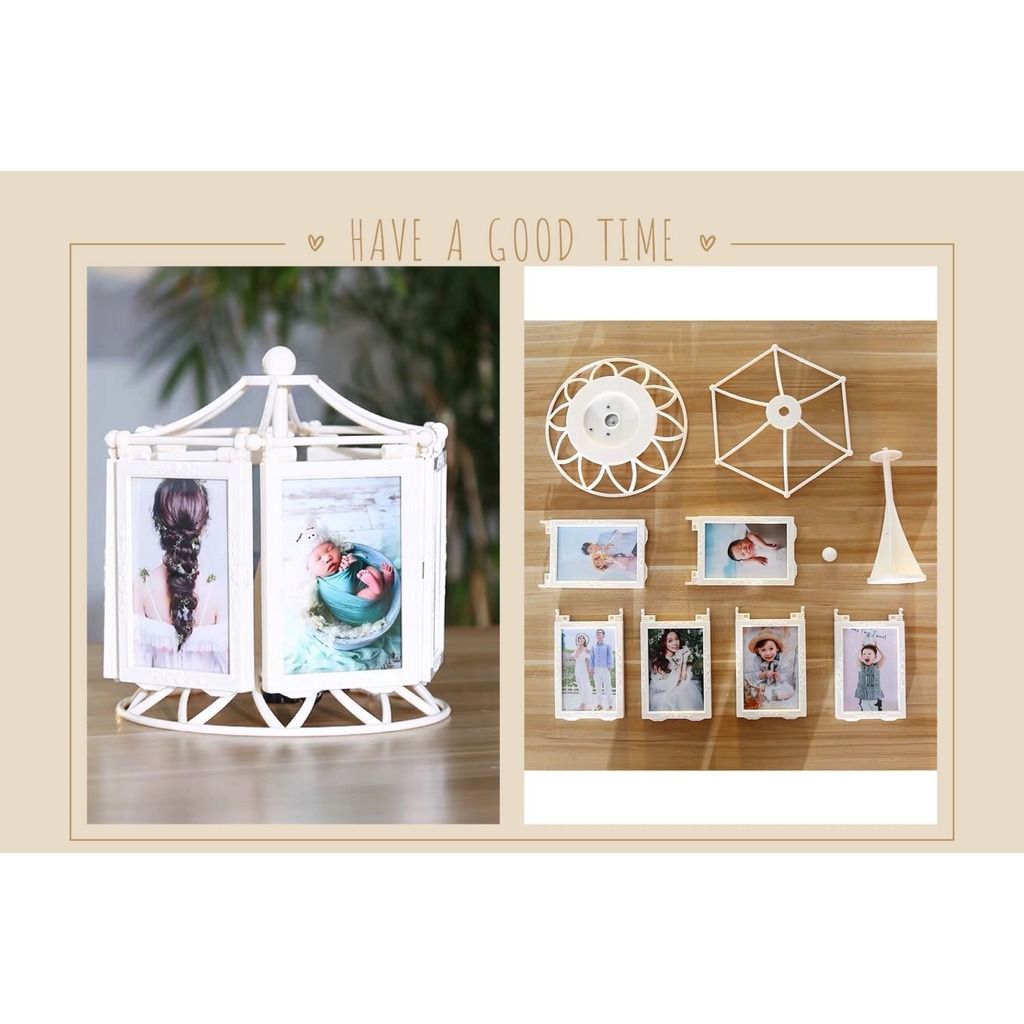 Carousel Photo Music Frame HT2299, Furniture & Home Living, Home Decor ...