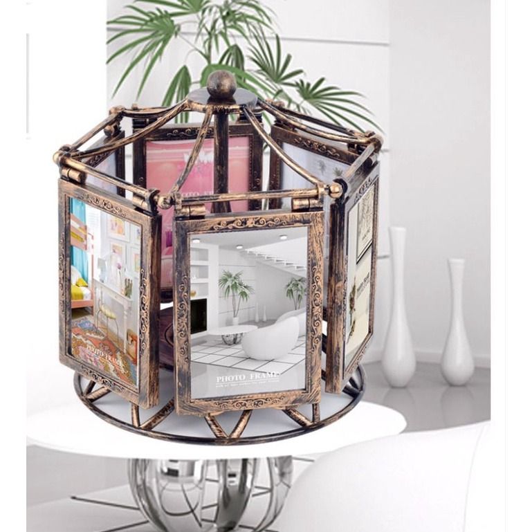 Carousel Photo Music Frame HT2299, Furniture & Home Living, Home Decor ...