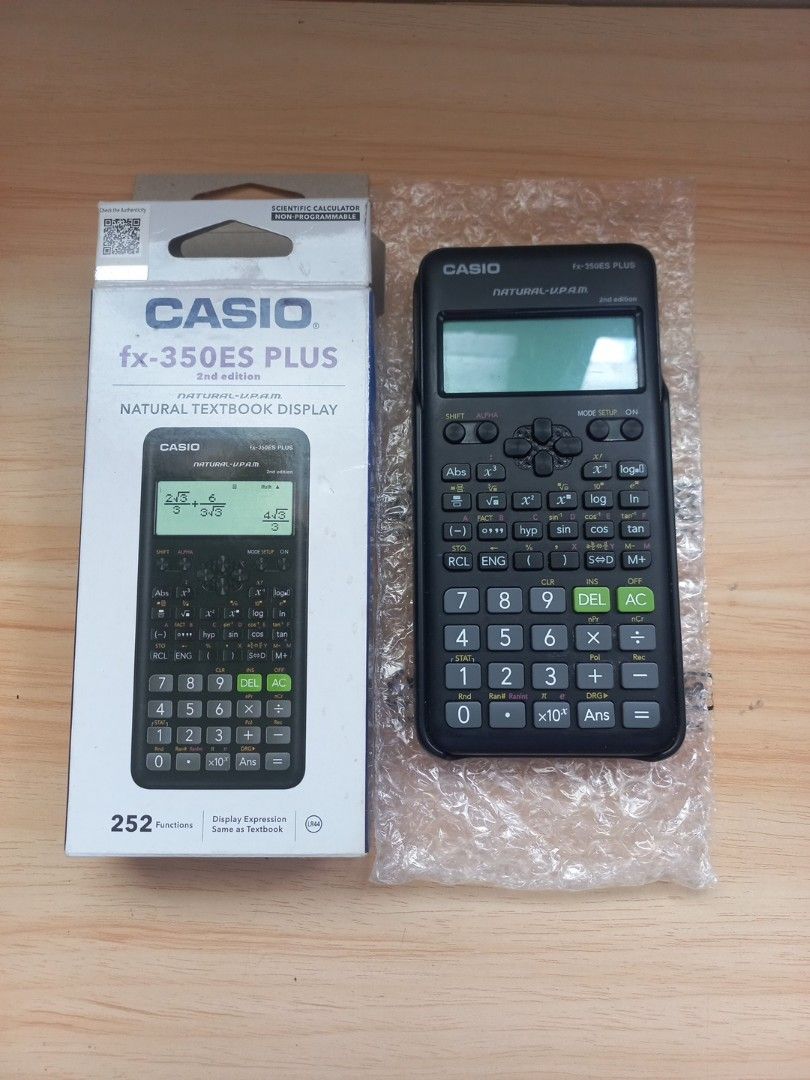 CASIO FX-350ES PLUS, Mobile Phones & Gadgets, Other Gadgets on Carousell