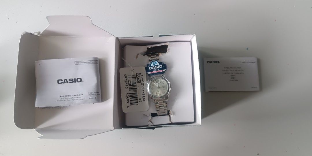 Casio japan movement women's watch on Carousell