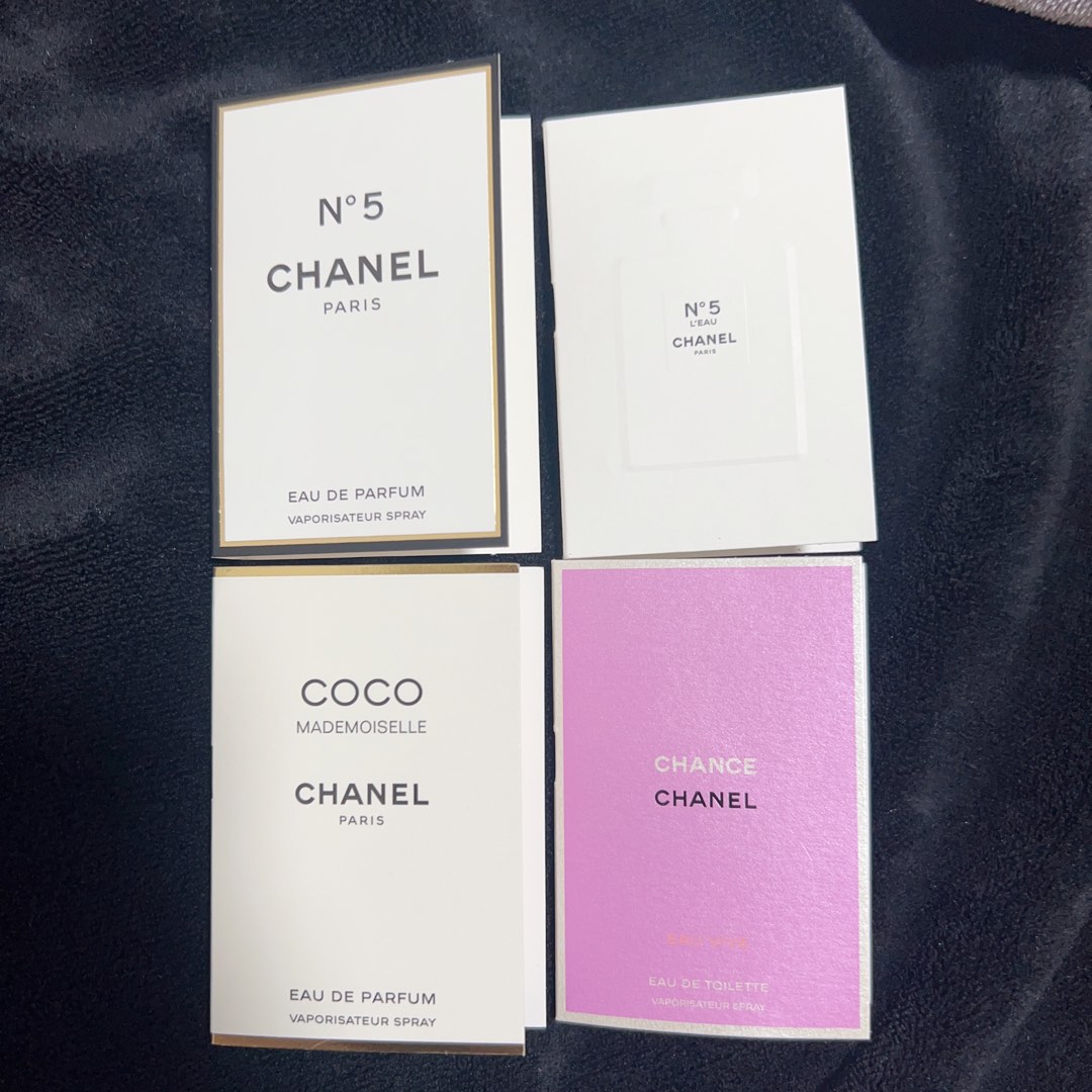 Chanel ladies perfume vials, Beauty & Personal Care, Fragrance ...