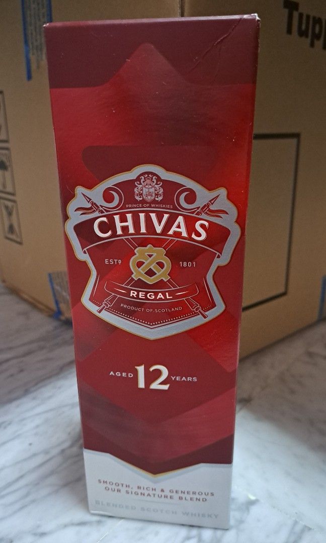 Chivas Regal Red 700ml, Food & Drinks, Alcoholic Beverages on Carousell