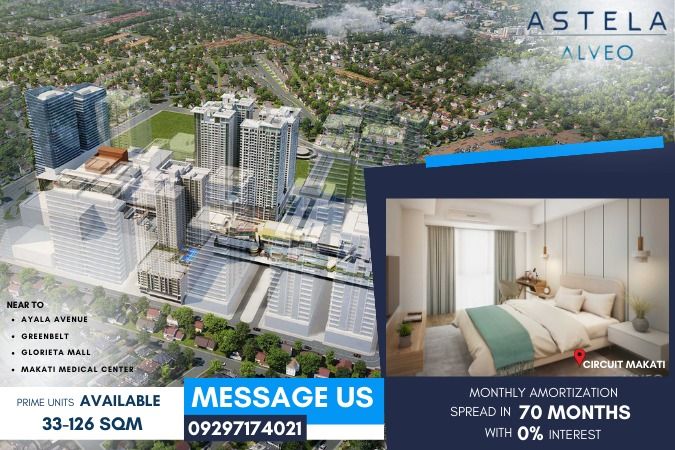 Condo For Sale ( Studio,Unit 2810 ) Astela Tower 1 in Circuit Makati ...