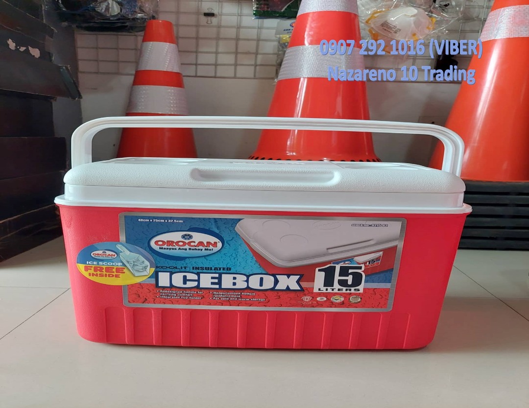 Cooler box orocan 15L 653, Furniture & Home Living, Home Improvement ...