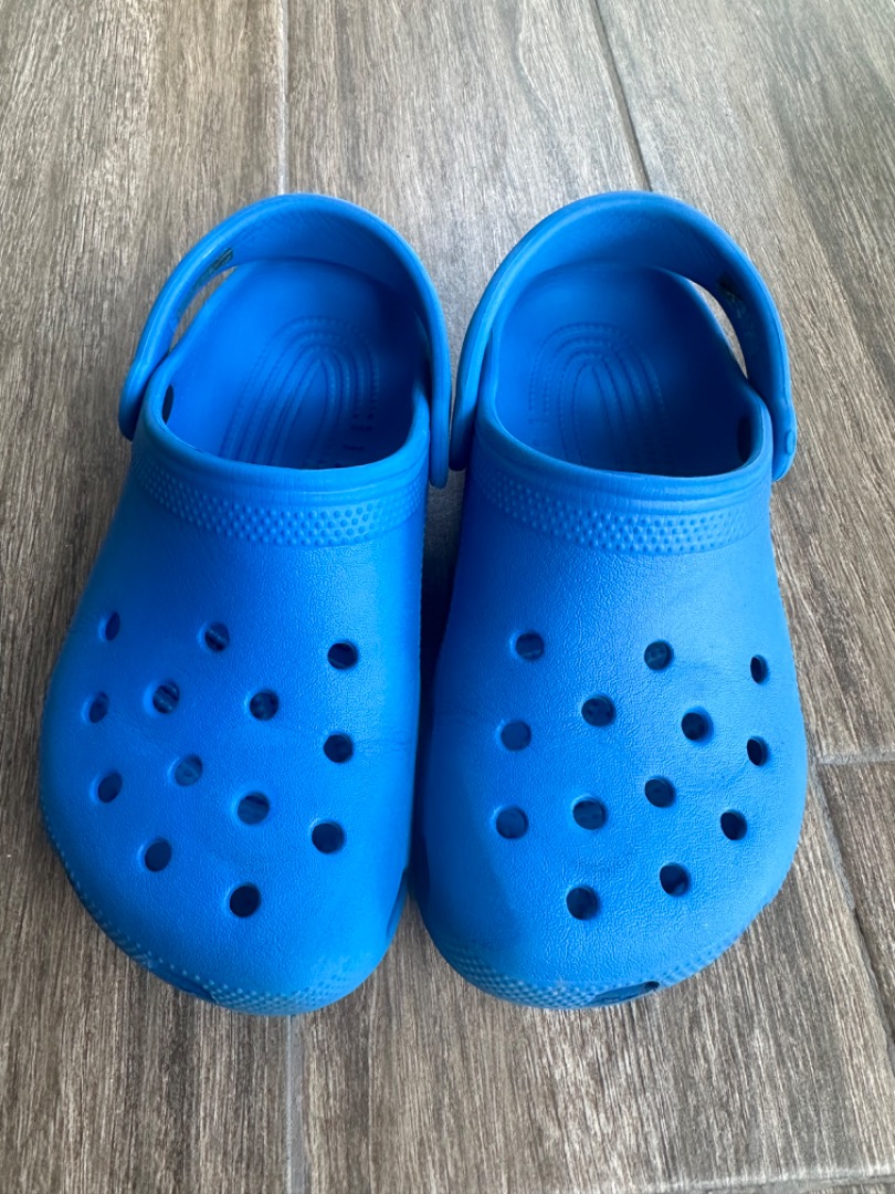 Crocs for Kids (Blue), Babies & Kids, Babies & Kids Fashion on Carousell