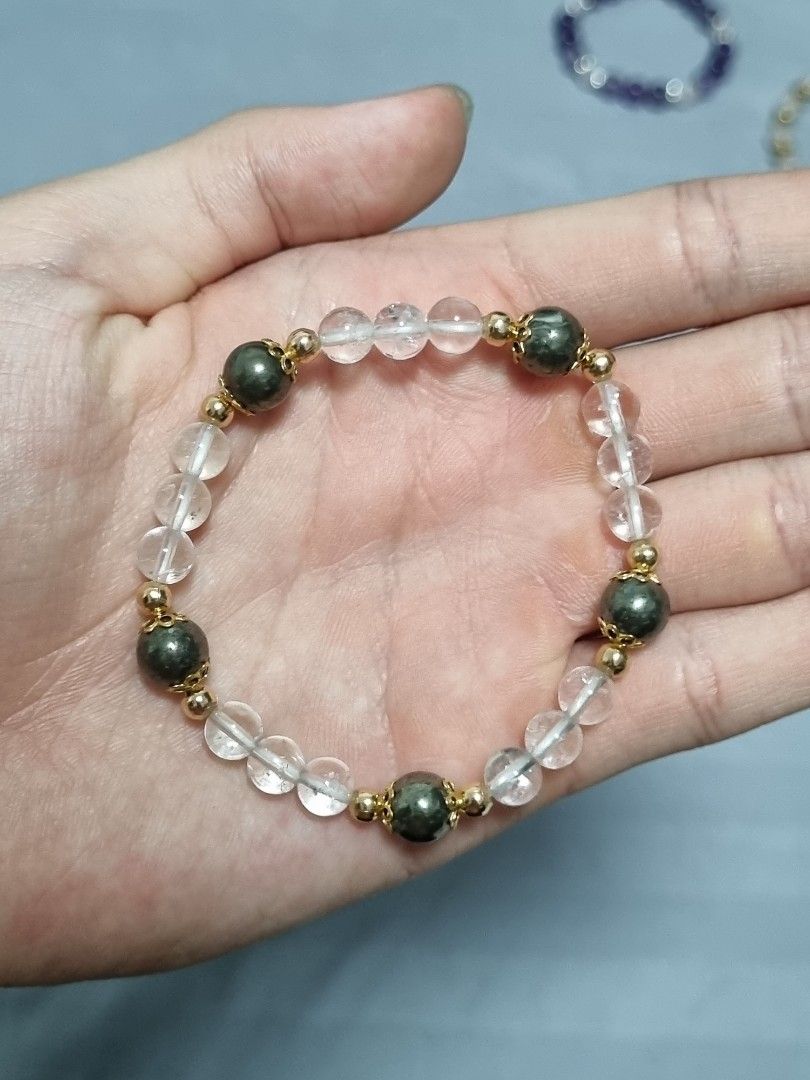 Custom Crystal Bracelets, Women's Fashion, Jewelry & Organisers ...