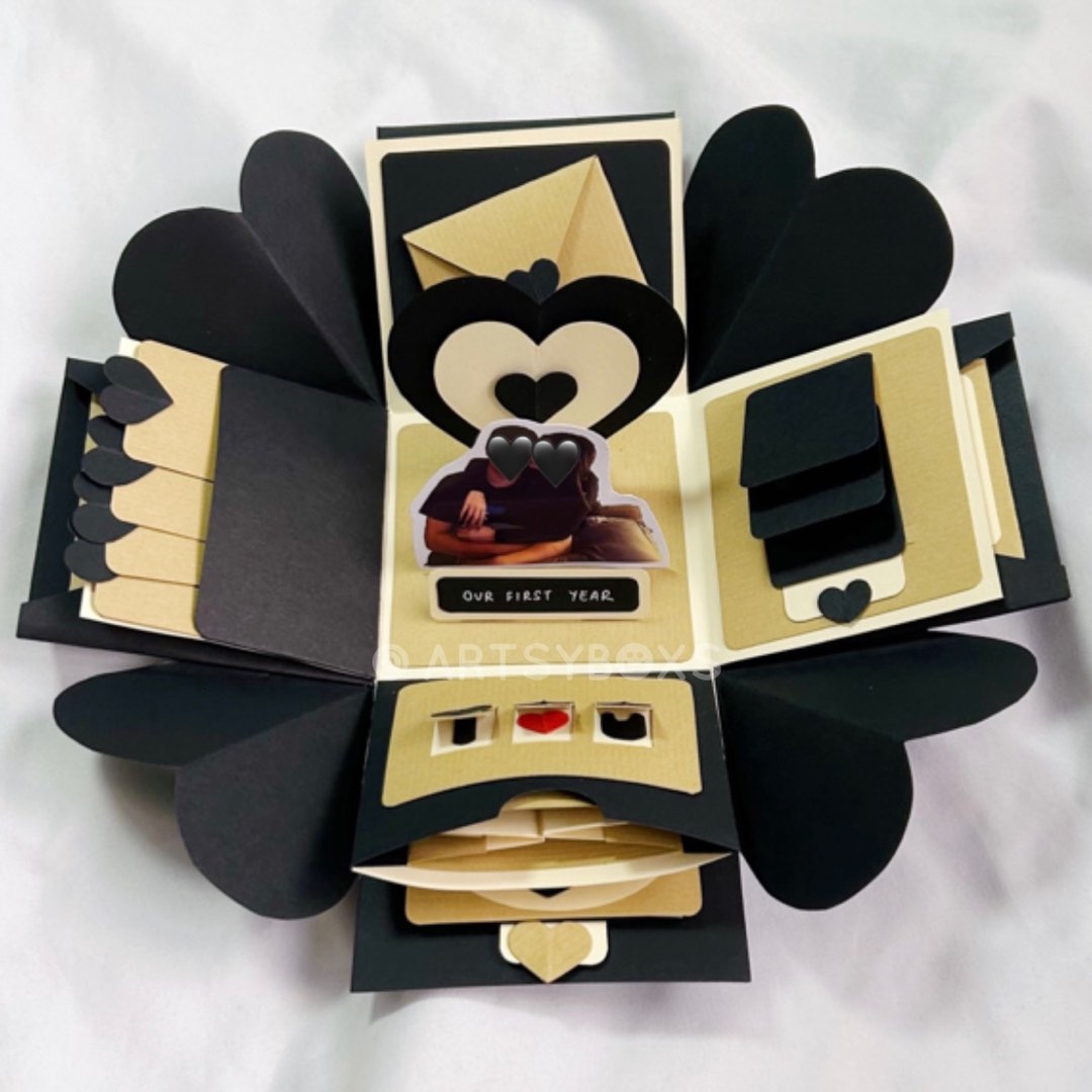 Customisable Explosion Box, Hobbies & Toys, Stationery & Craft ...