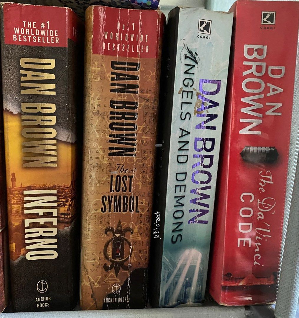 Dan Brown books, Hobbies & Toys, Books & Magazines, Fiction & Non ...