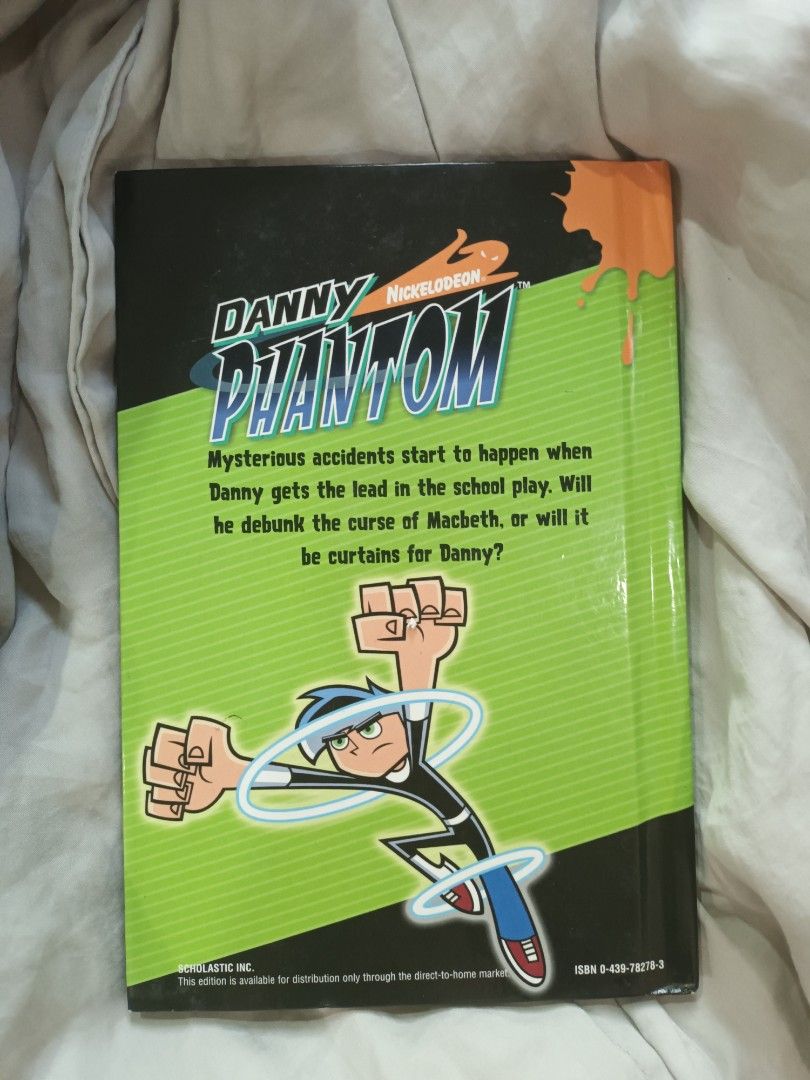 DANNY PHANTON STAGE FRIGHT NICKOLODEON BOOK, Hobbies & Toys, Books ...