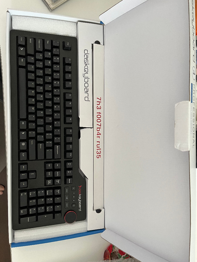 Das Keyboard 4 Professional MX Blue Switch Keyboard, Computers & Tech, Parts & Accessories ...