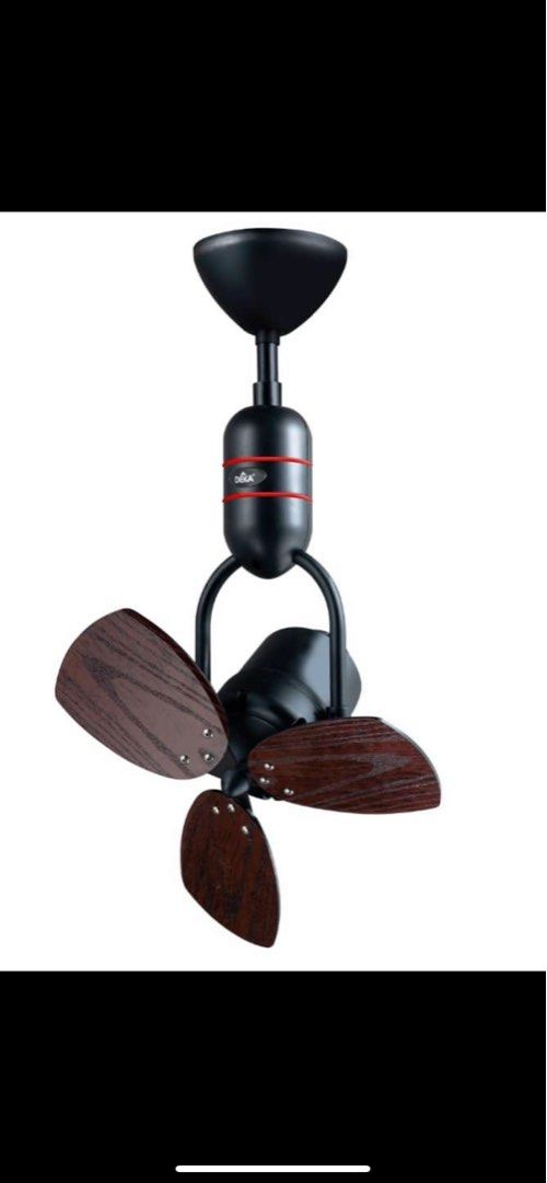 Deka MS16 oscillating designer wall/ceiling fan with remote control ...