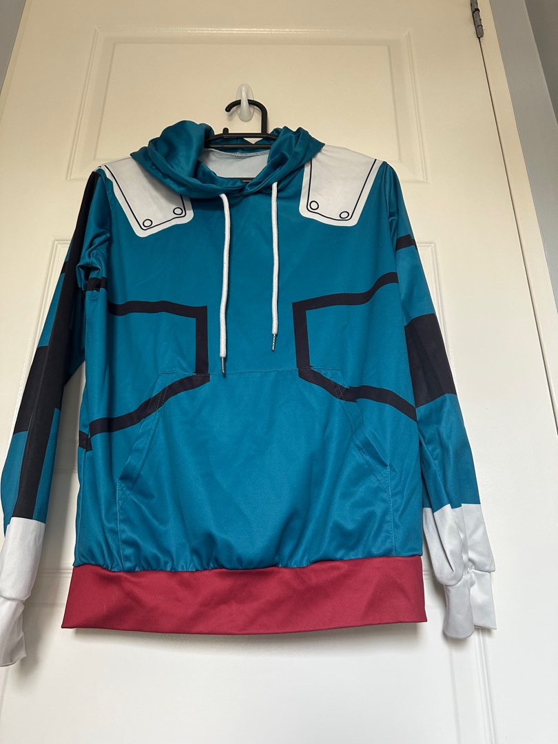 Deku Jacket Hoodie Medium, Men's Fashion, Coats, Jackets and Outerwear ...
