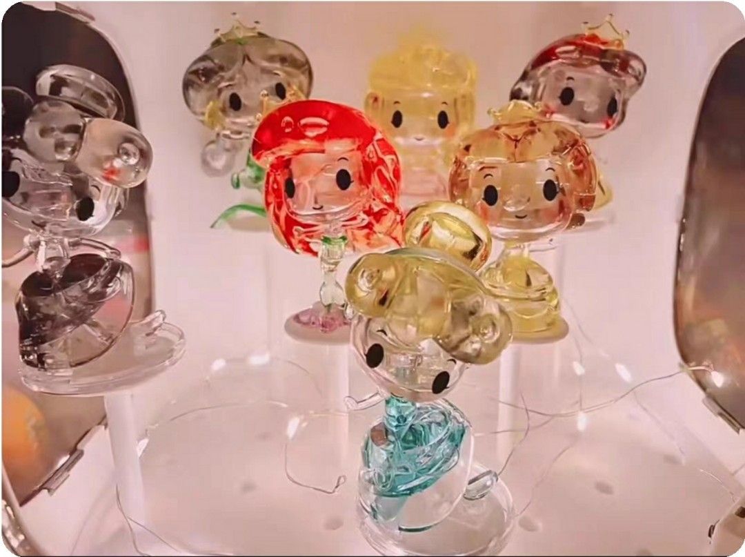 [DISNEY] DISNEY PRINCESS CRYSTAL BUILDING BLOCKS SERIES FULL SET AND ...