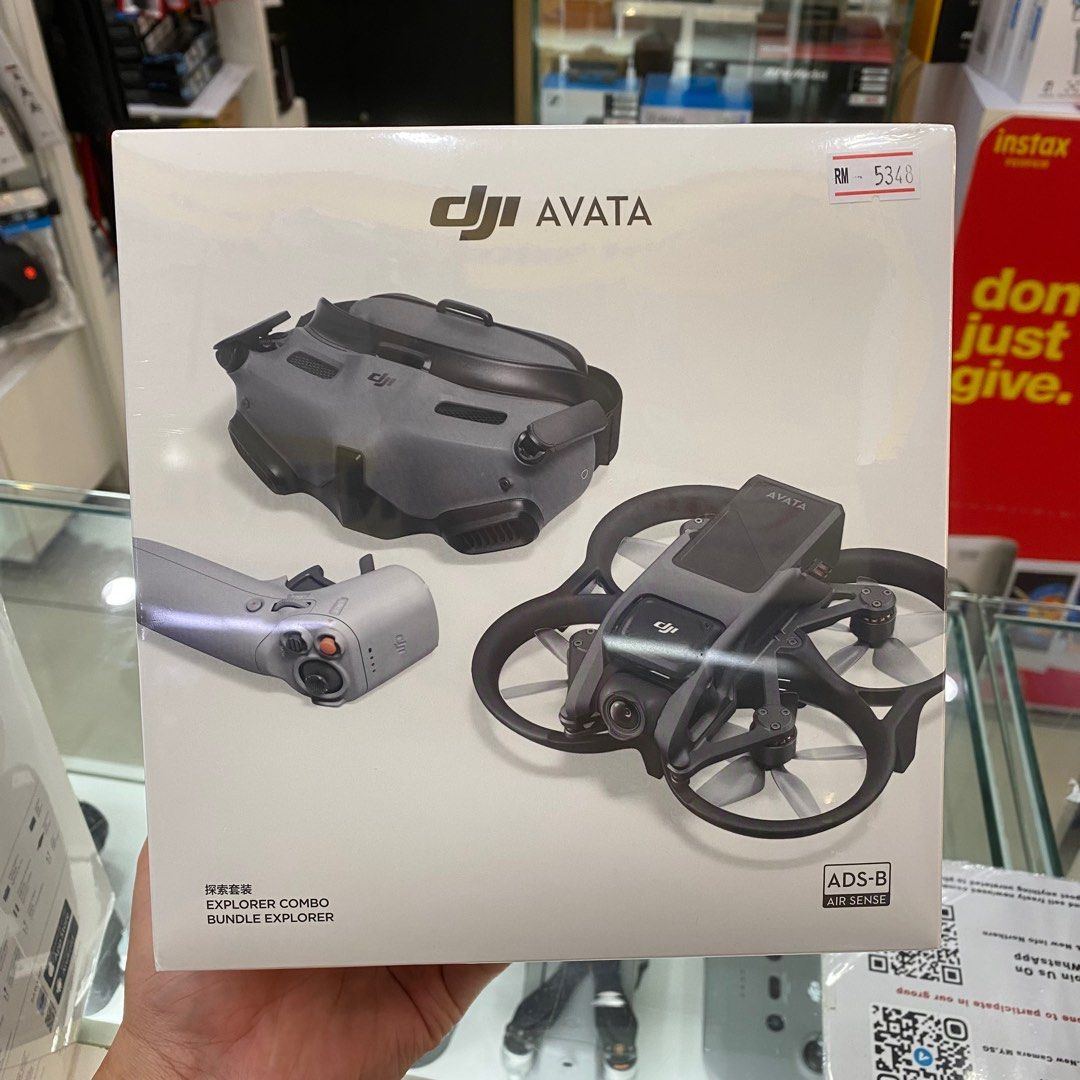 DJI Avata Explorer Combo with Goggles Integra, Photography, Drones on Carousell