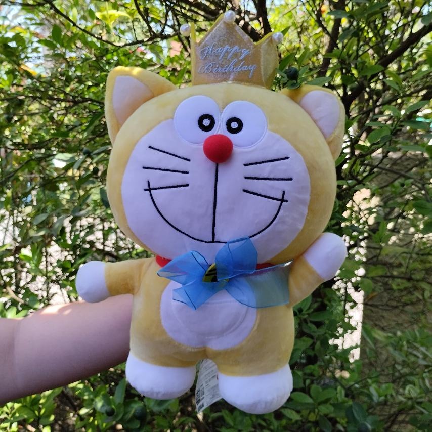 DORAEMON Yellow Doraemon Plush doll on Carousell