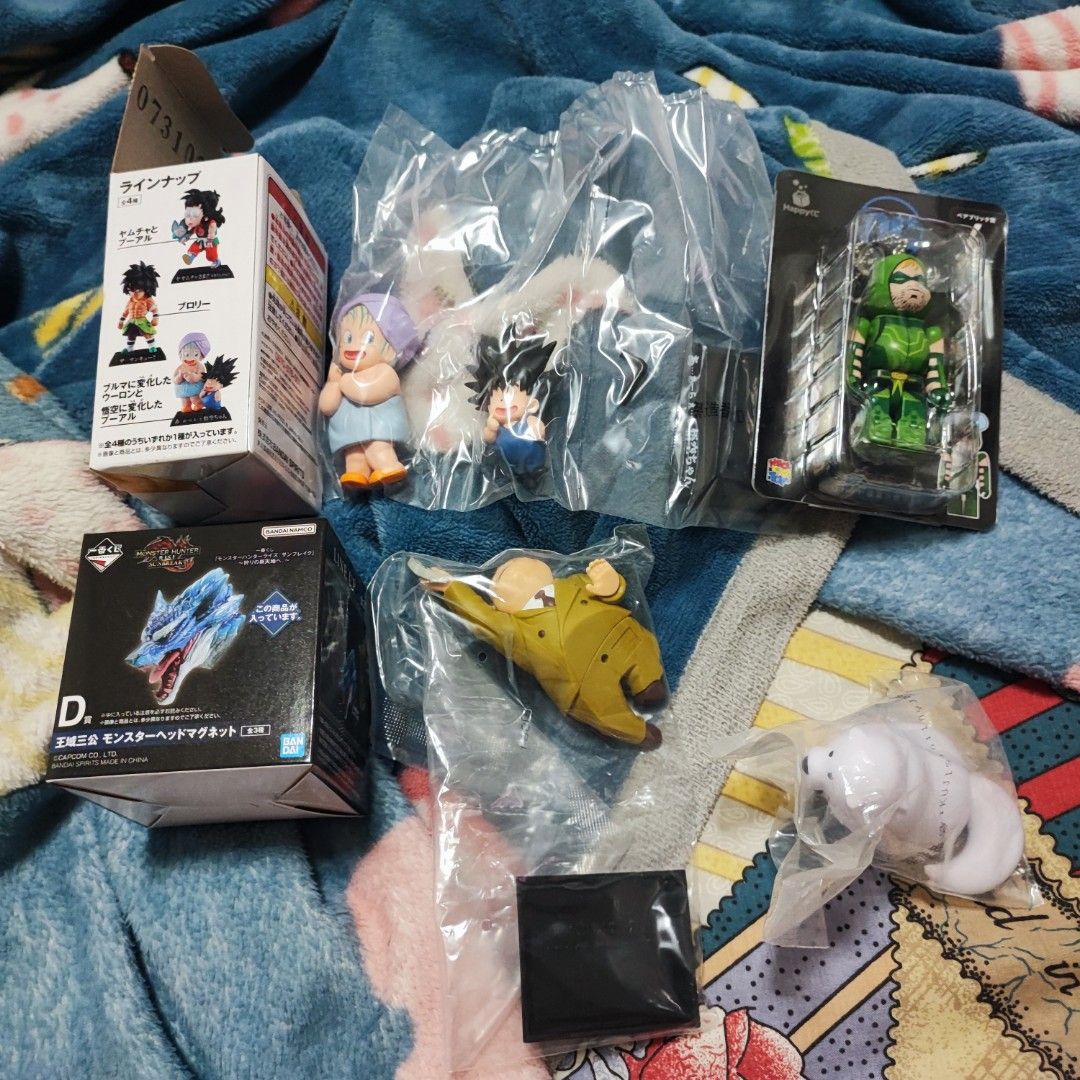 Dragon ball monster hunter spy family ichiban kuji small figure ...